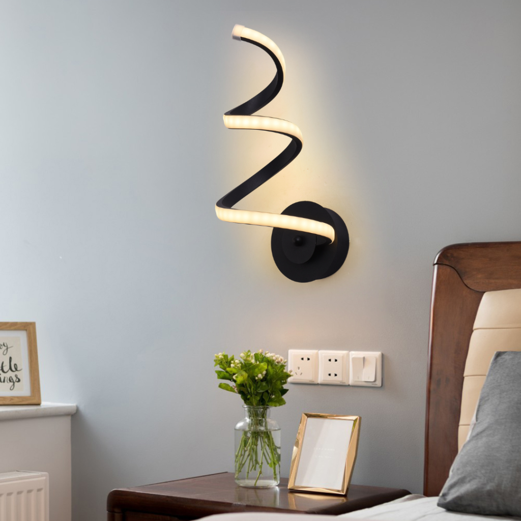 lampara para pared LED con diseño moderno con 3 cambios con luz 16W ...