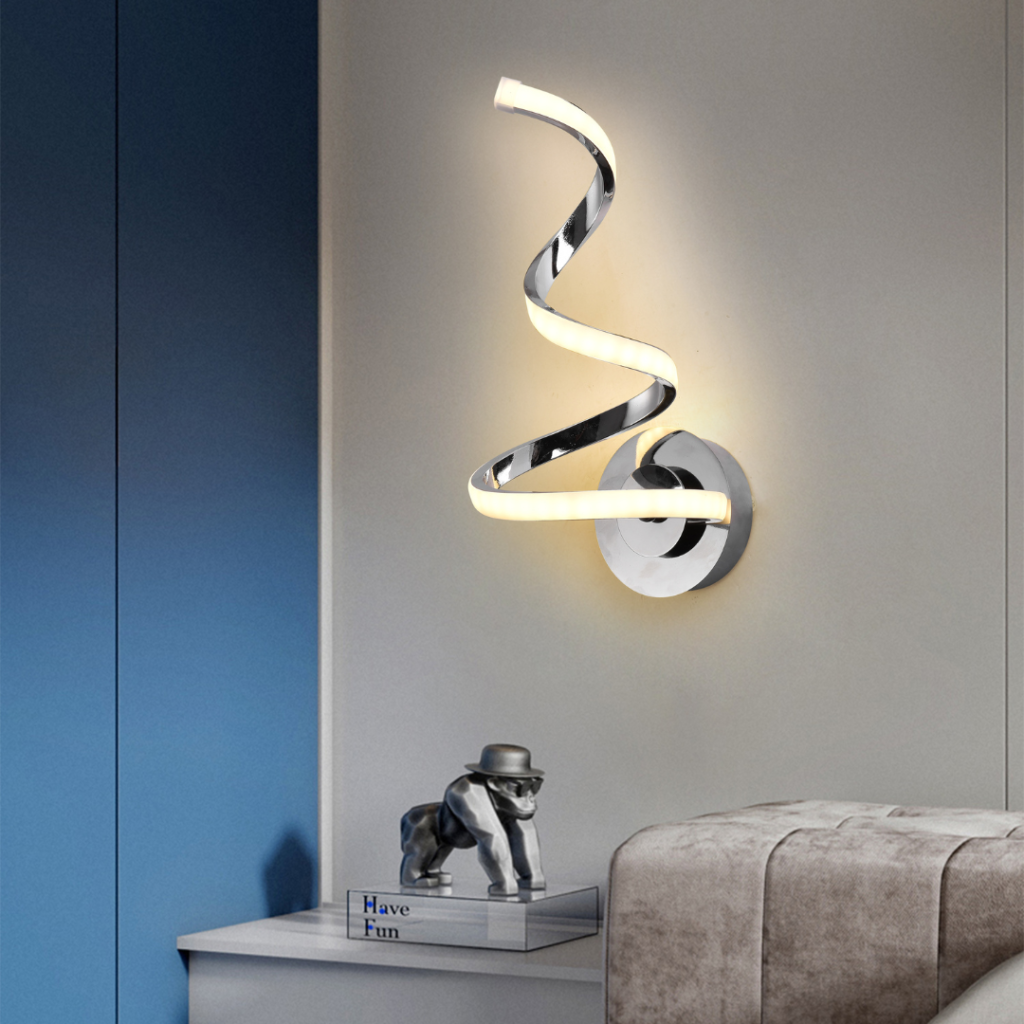 lampara para pared LED con diseño moderno con 3 cambios con luz 16W ...
